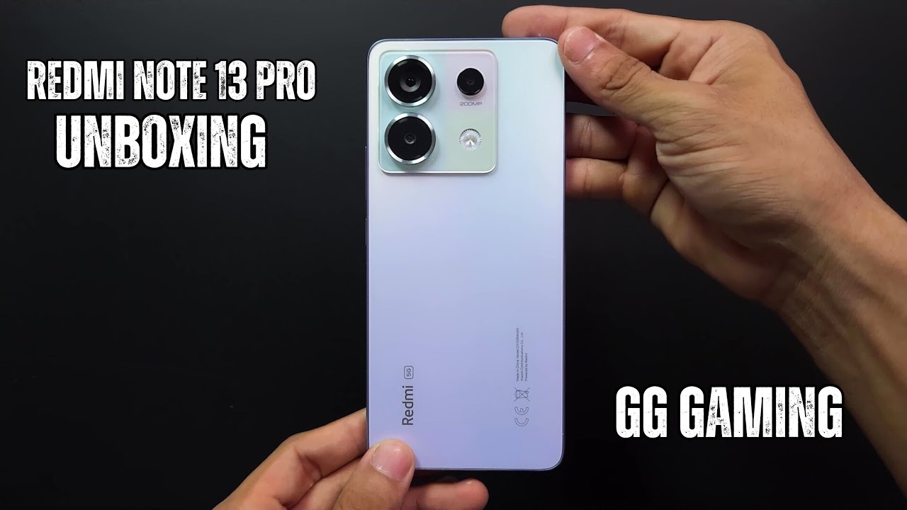 Xiaomi Redmi Note 13 Pro 5G Global Unboxing, Camera, Gaming test - YouTube