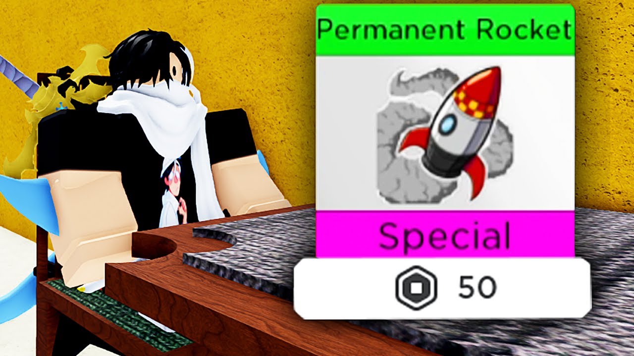 O QUE OFERECEM PELA PERM ROCKET NO BLOX FRUITS - YouTube