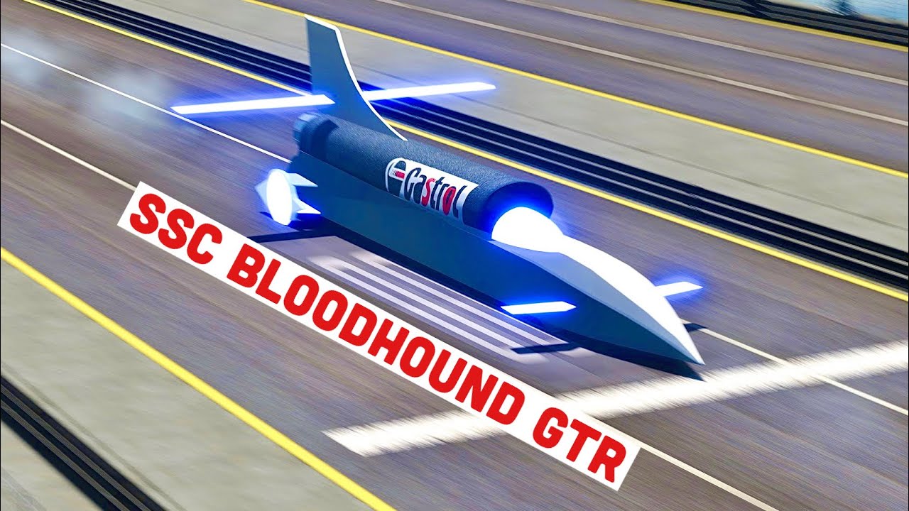SSC Bloodhound GTR - [0-11440] - at Special Route X - YouTube