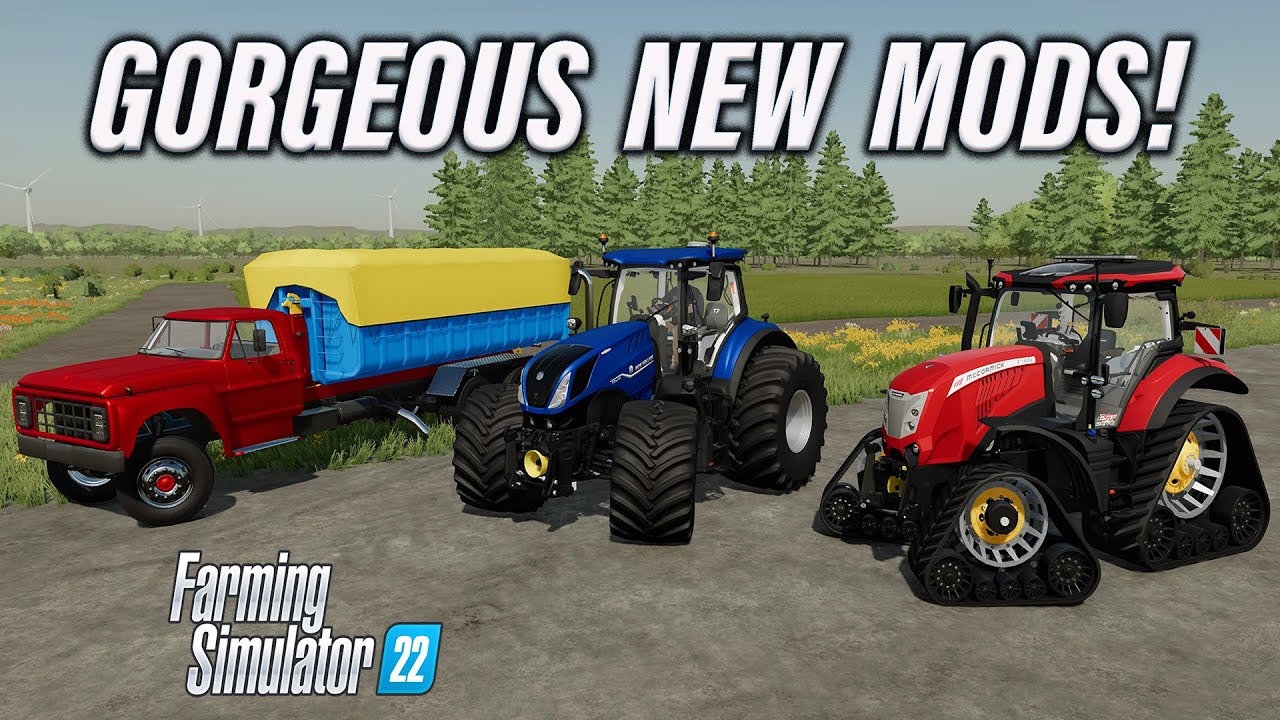 FS22 | GORGEOUS NEW MODS! (Review) Farming Simulator 22 | PS5 | 15th ...