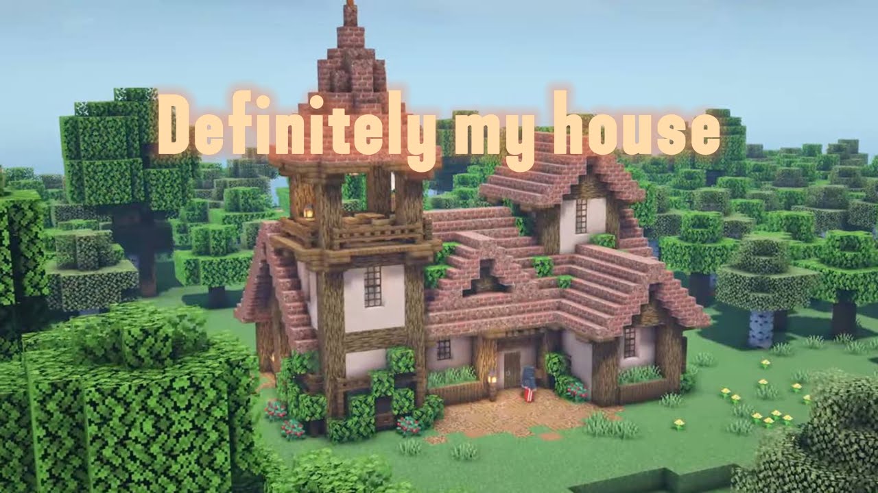 We finally built a house in crazy craft - e4 - YouTube