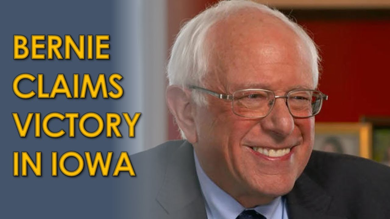"I got 6000 more votes" Bernie Sanders Claims Victory in Iowa Caucuses ...