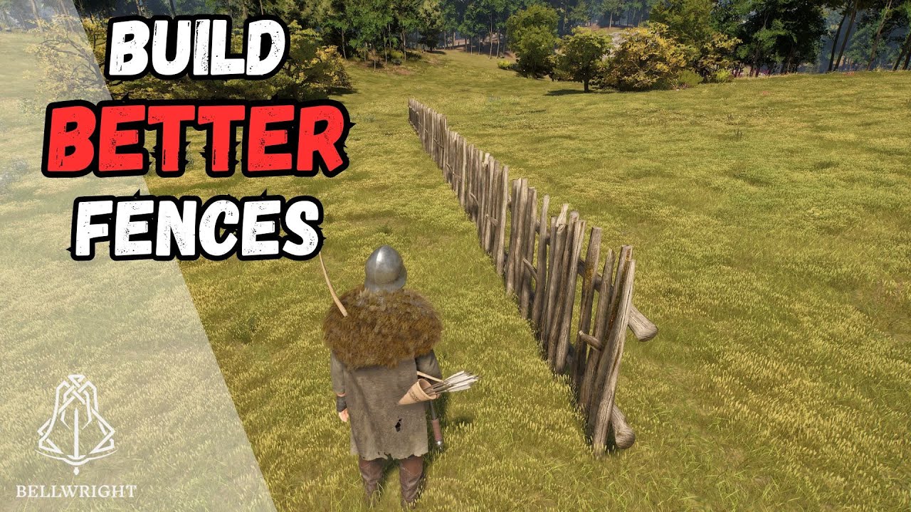 Bellwright Tips | Build BETTER Fences - YouTube