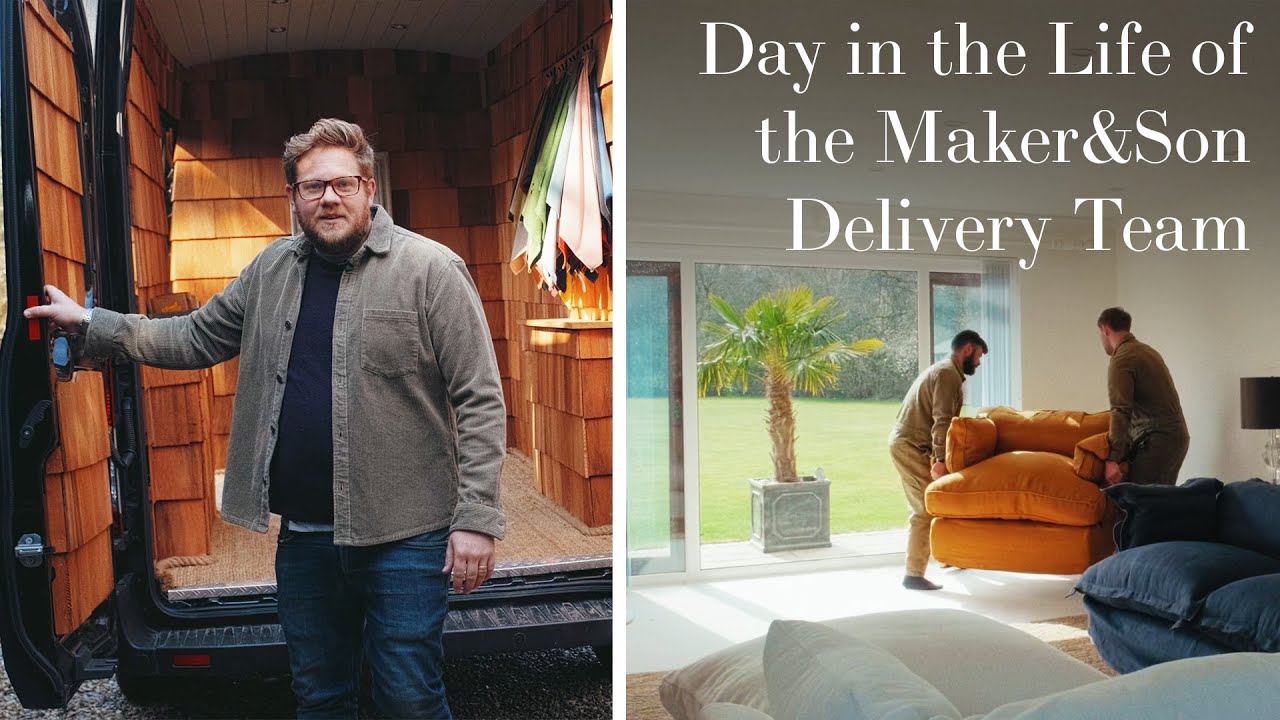 Day in the Life of the Maker&Son Sofa Delivery Team - YouTube