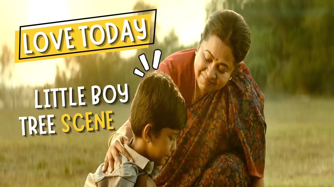 Love Today Movie Clips(tree scene) #whatsappstatus #lovetoday - YouTube