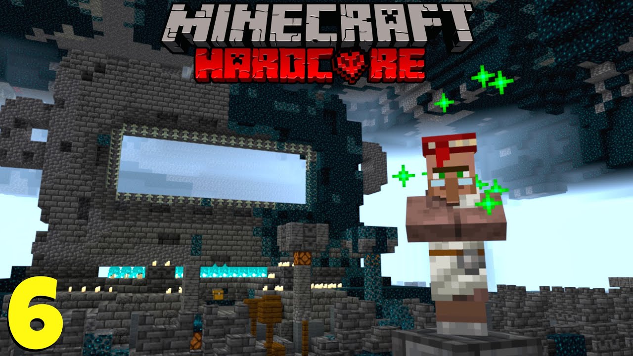 ANCIENT CITY RAIDING! HARDCORE MINECRAFT #6 Minecraft Bedrock Edition ...