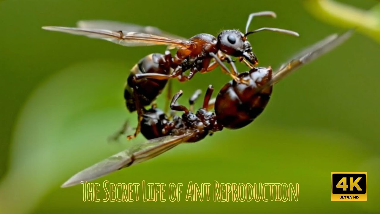 The Secret Life of Ant Reproduction | From Queen to Colony [4K] - YouTube