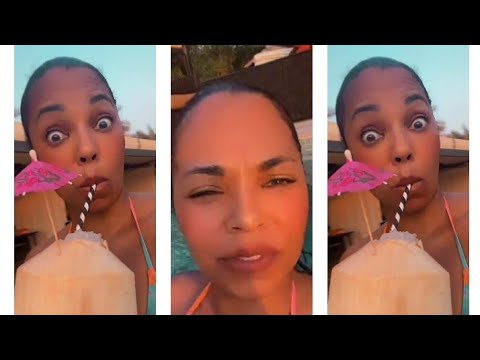 Ashanti Instagram Live on vacation in ABU DHABI, UNITED ARAB EMIRATES