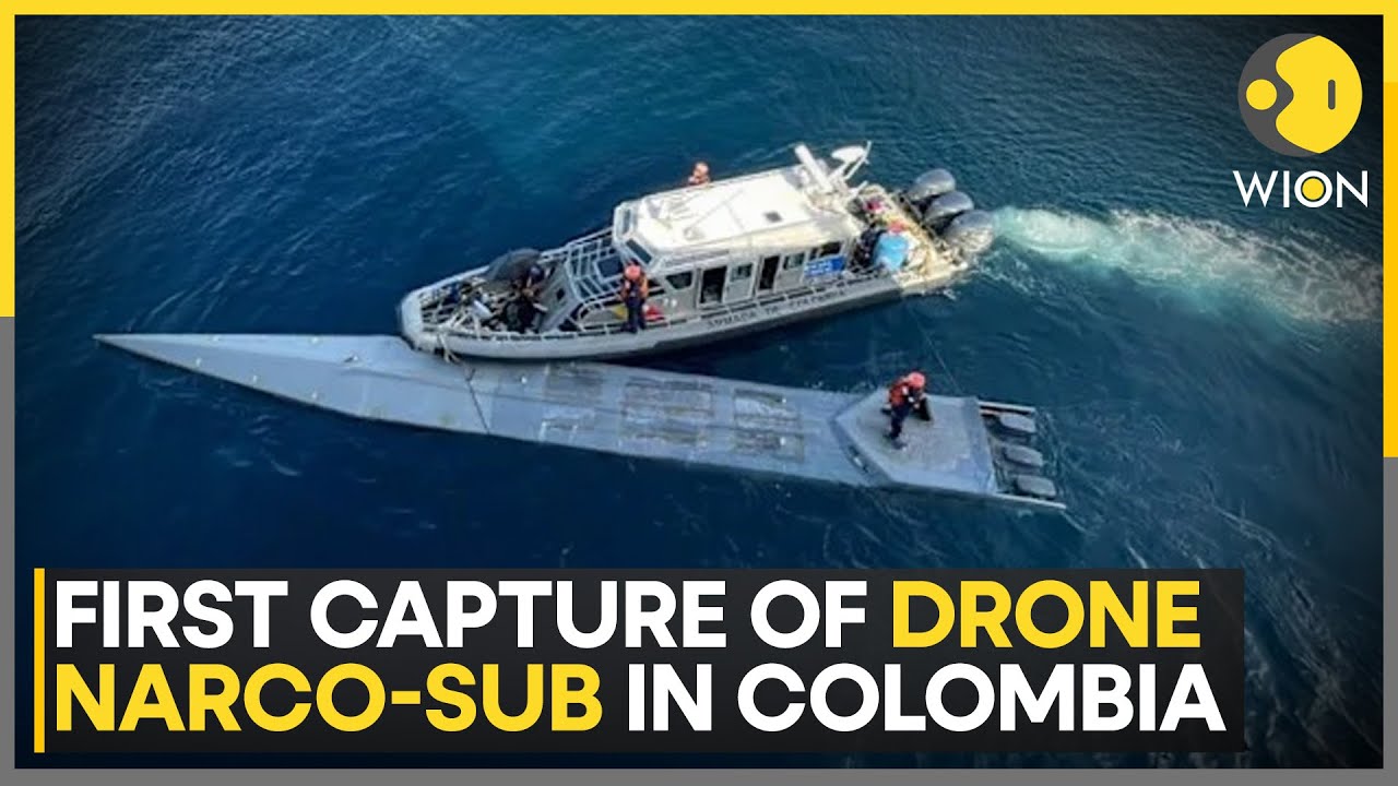 Colombian: Navy Seizes First Unmanned Narco-Submarine Equipped With ...