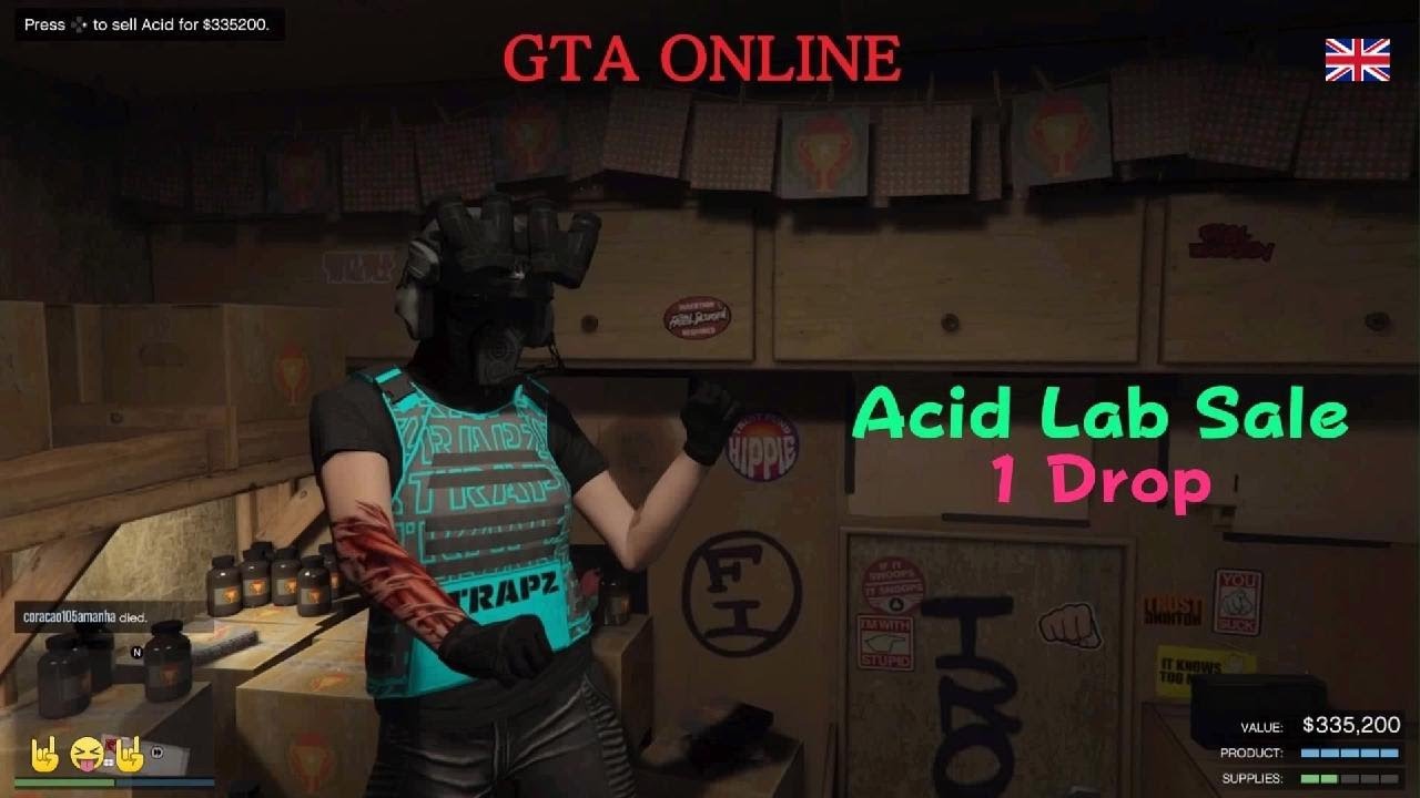 GTA Online - Acid Lab Sale: 1 Drop - YouTube