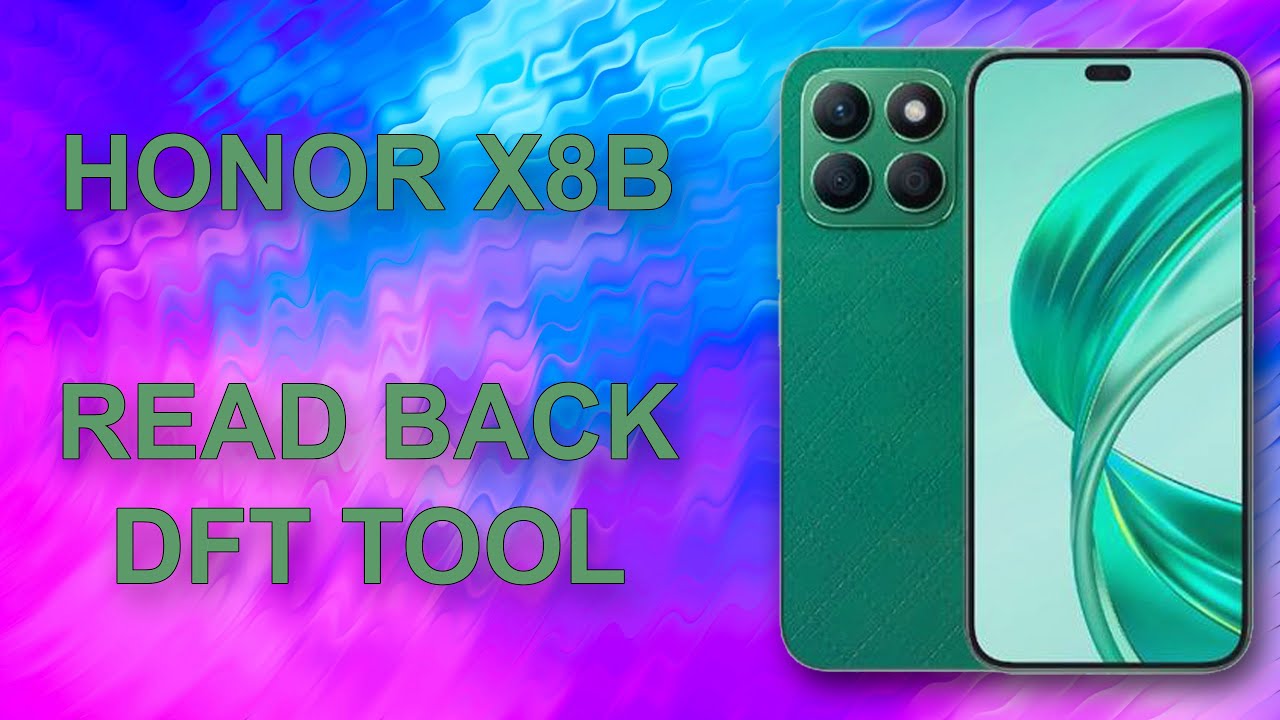 honor x8b lly-lx2 read back firmware - YouTube