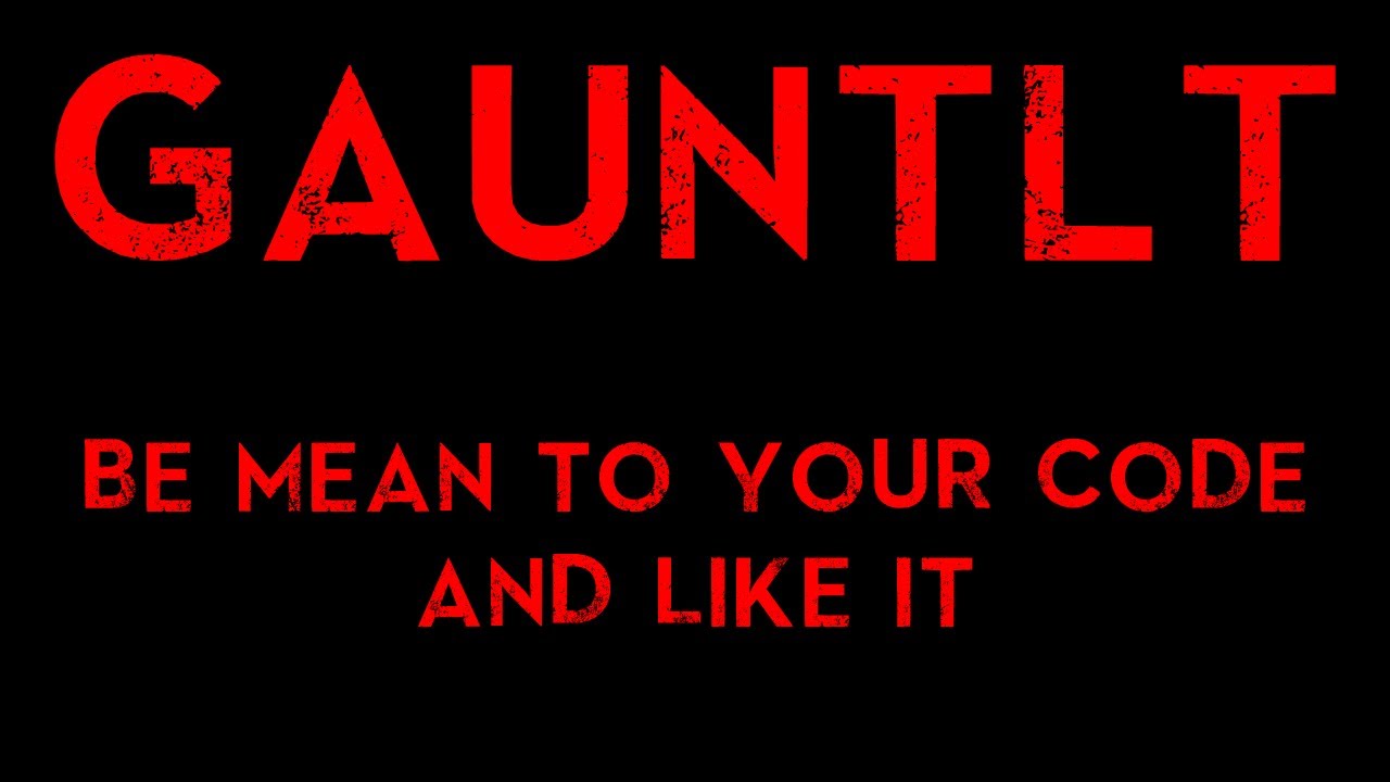 Gauntlt Rugged by Example - YouTube