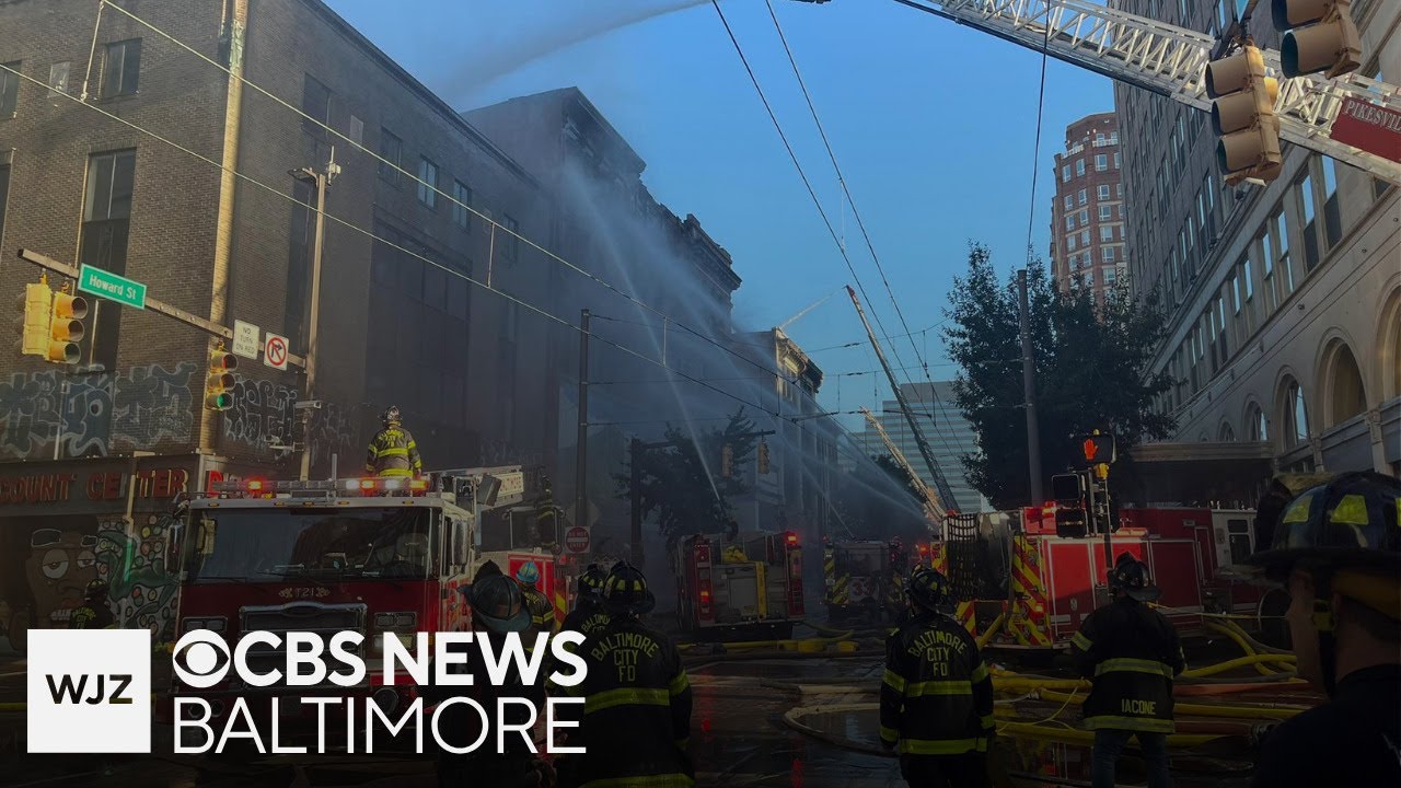MTA Light Rail service partially suspended after fire in vacant ...