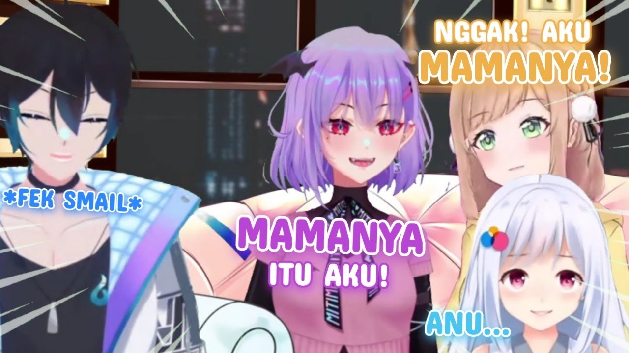 Chloe ama miti rebutan jadi mamanya mira【Zen, Miti , Andi, Chloe Dan ...