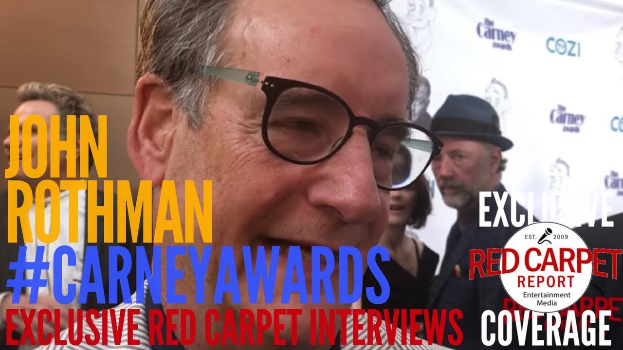 John Rothman interviewed at 2017 Carney Awards #CarneyAwards - YouTube