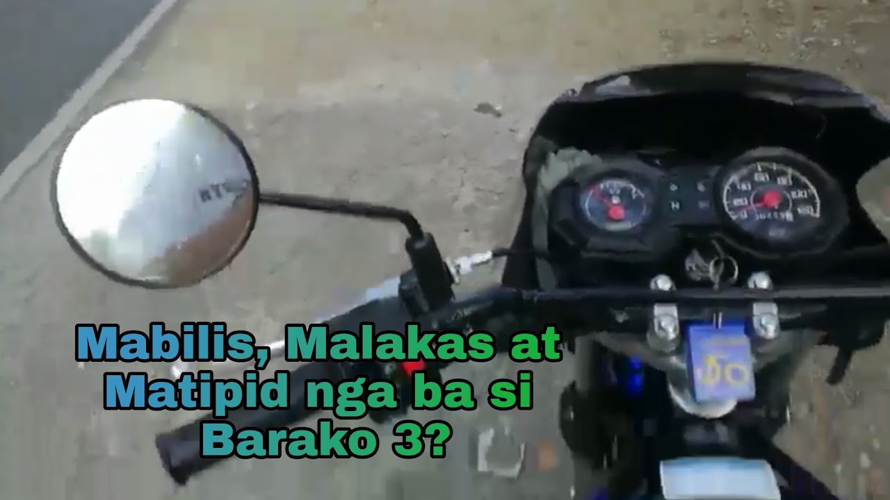 NEW BARAKO 3 Fi : Road test super smooth kahit mabilis o mabagal - YouTube