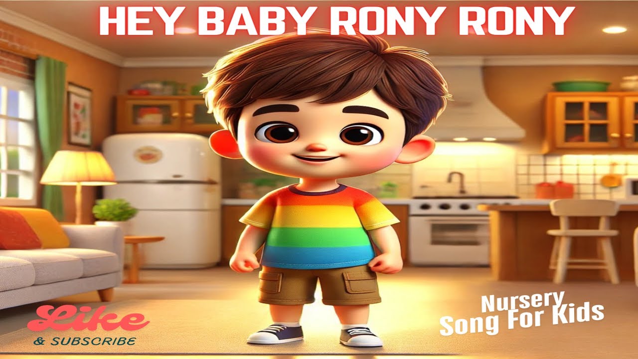 🎶 Hey Baby Rony Rony – The Playful Kids Song! 🎶|| "Mischievous Rony ...