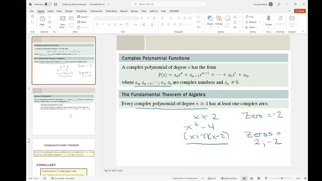 Polynomials Part 1 - YouTube