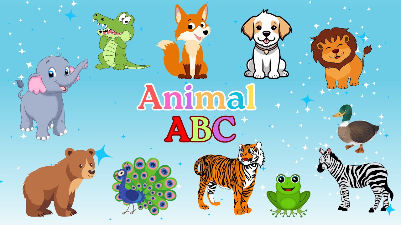 Alphabet ABC Animal Song 🐾 | Animal Sound Song | ABC Phonics Song for ...