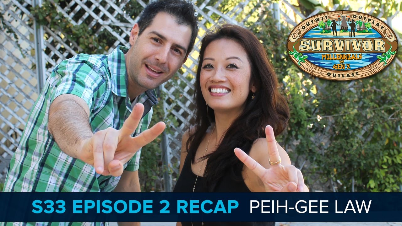 Peih-Gee Law Recaps Survivor Millennials vs. Gen X Episode 2 | Survivor ...