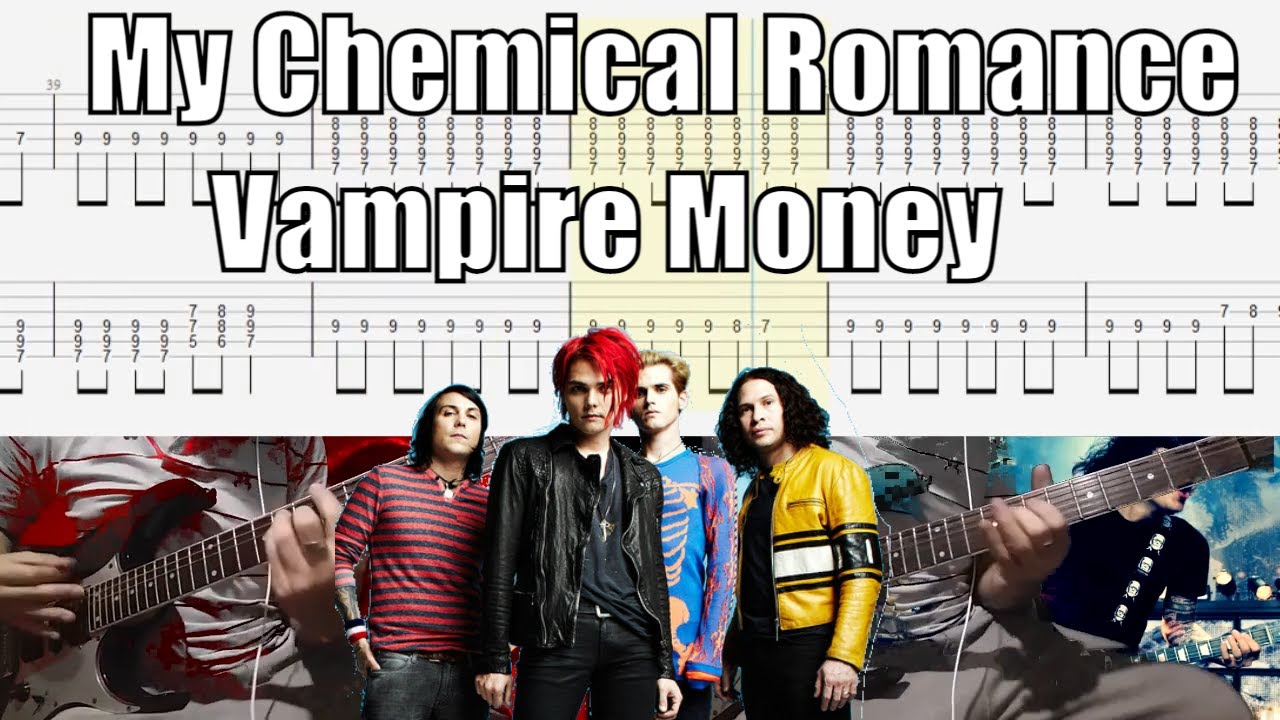 My Chemical Romance Vampire Money Guitar Lesson With Tab - YouTube