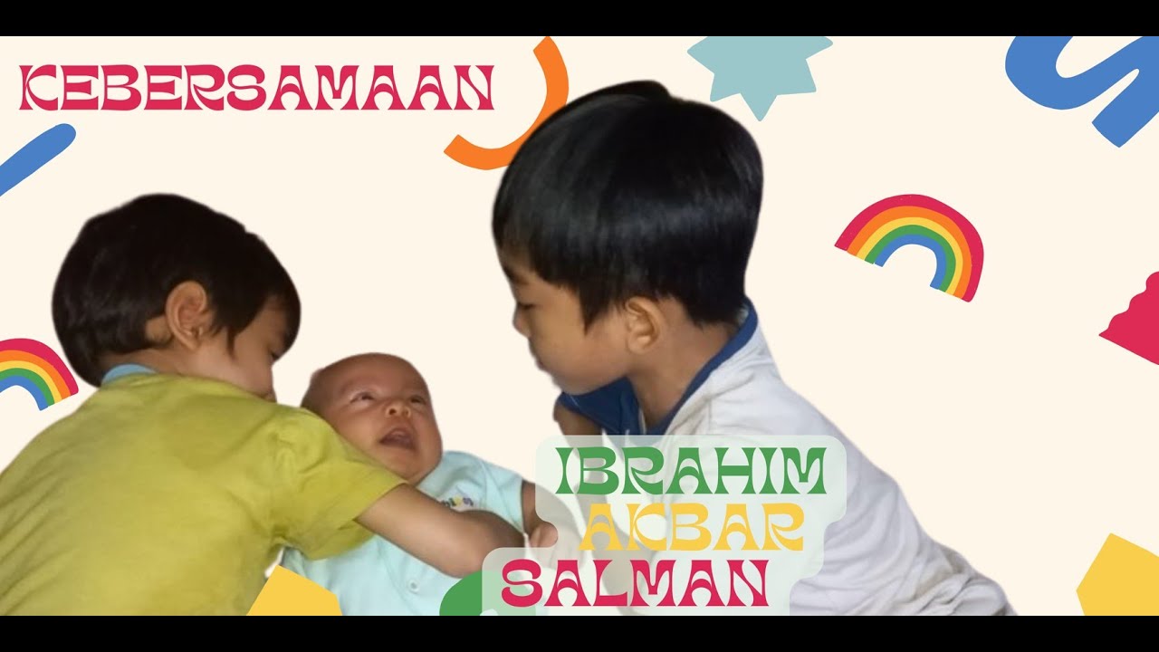 Kebersamaan Abang Ibrahim Akbar dan Salman Kay - YouTube
