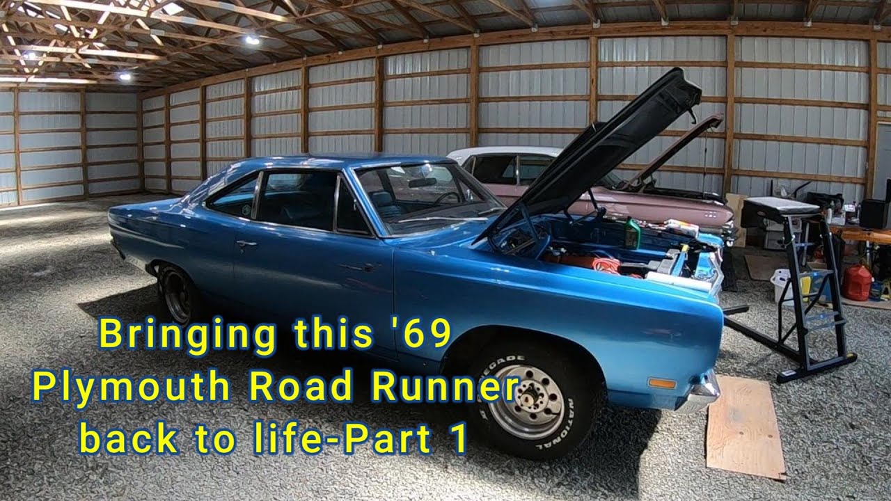Bringing this '69 Plymouth Road Runner 440 back to life-Part 1 - YouTube