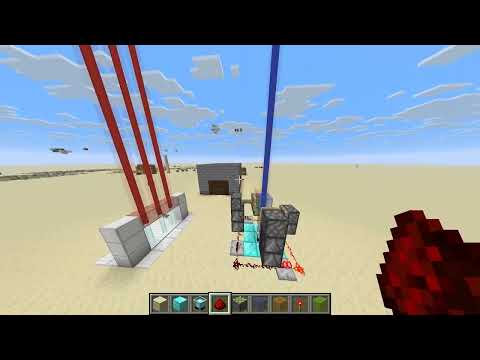 Minecraft redstone sistemleri rgb ışık