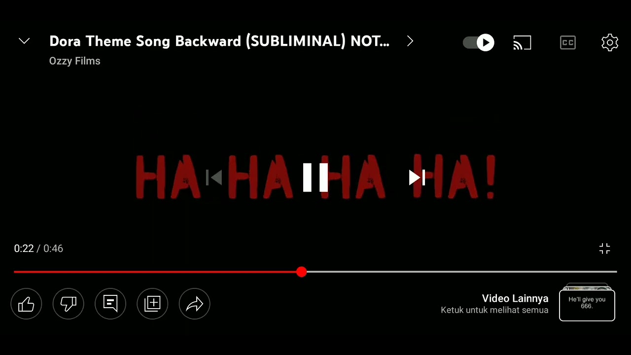Lagi Dora Exprode Saat Lagu Dora dibalik merinding - YouTube