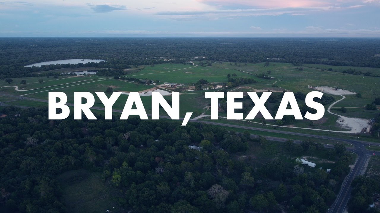 Aerial Footage | Bryan, TX - YouTube