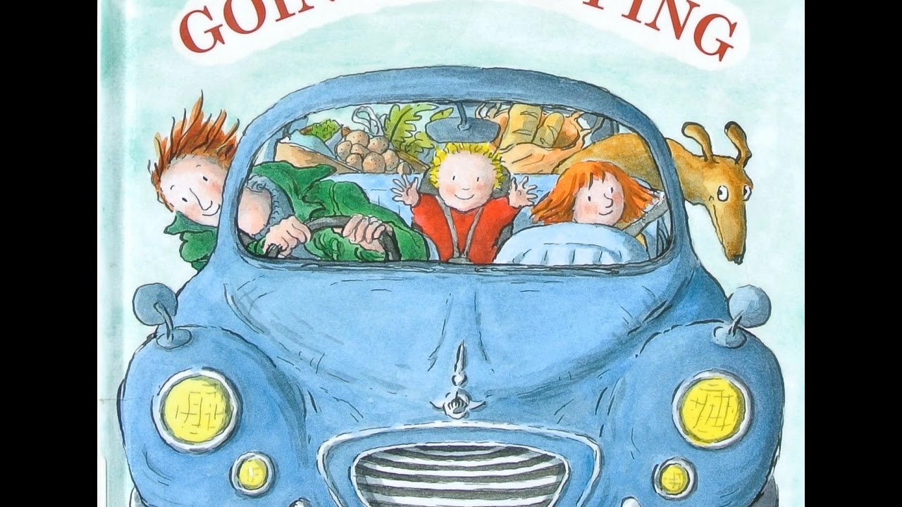 Going Shopping Read Aloud w/ Music - YouTube