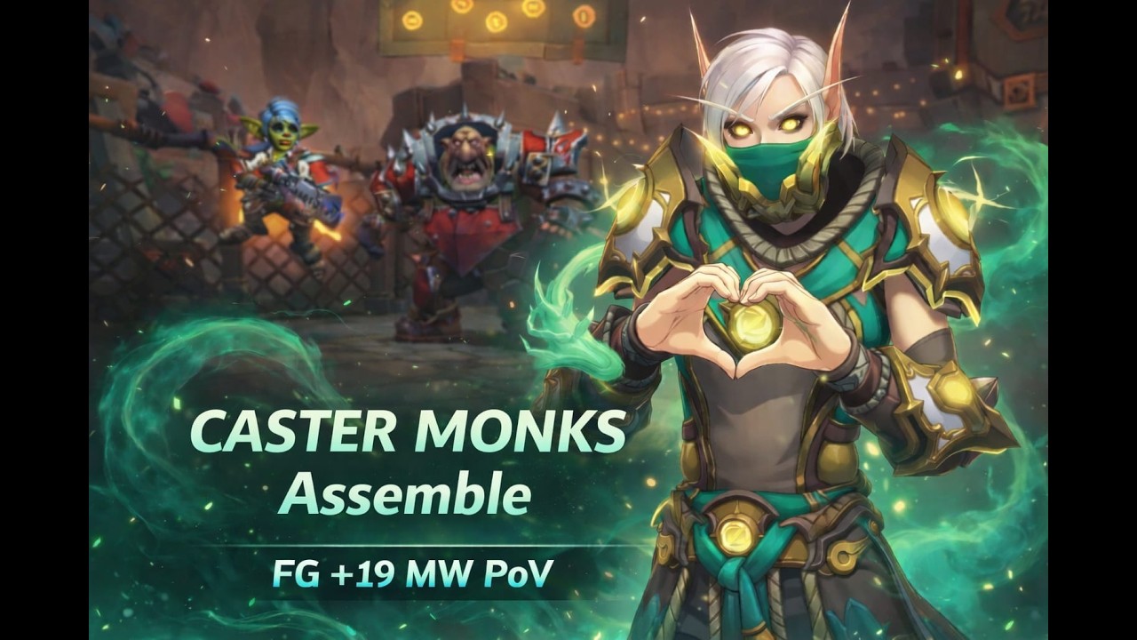 Midnight Pre-Patch | Floodgate +19 | MW Monk | CASTER MONKS Assemble ...