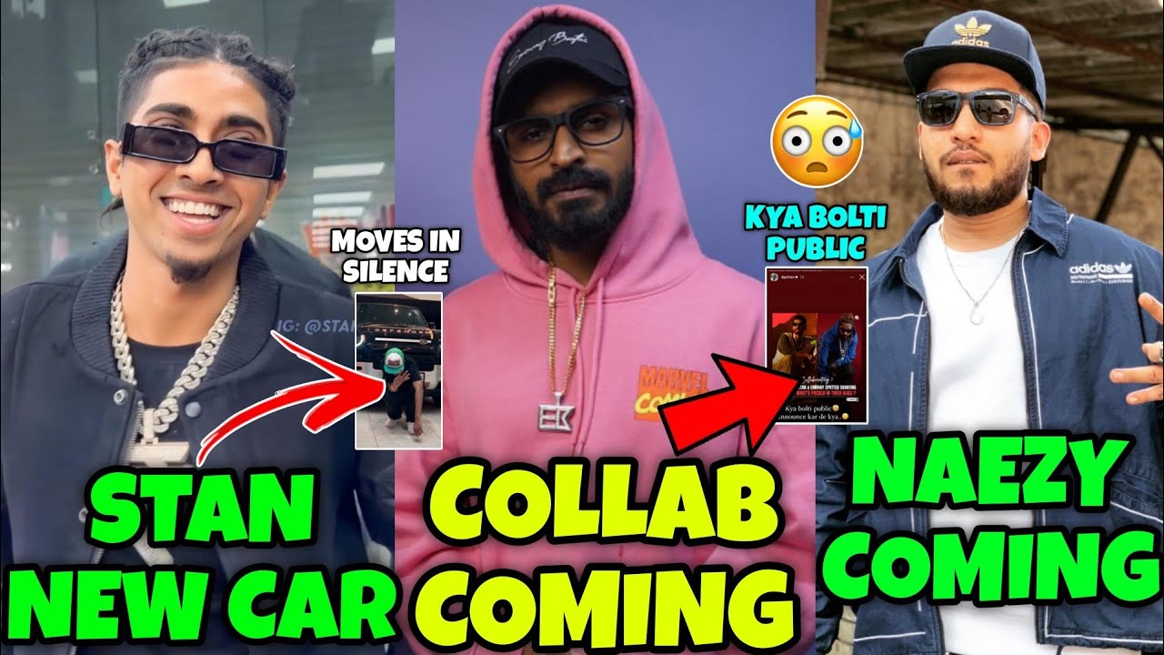 MC STAN BUY NEW CAR 😱 EMIWAY COLLAB COMING | NAEZY LIVE REPLY ON NEW ...