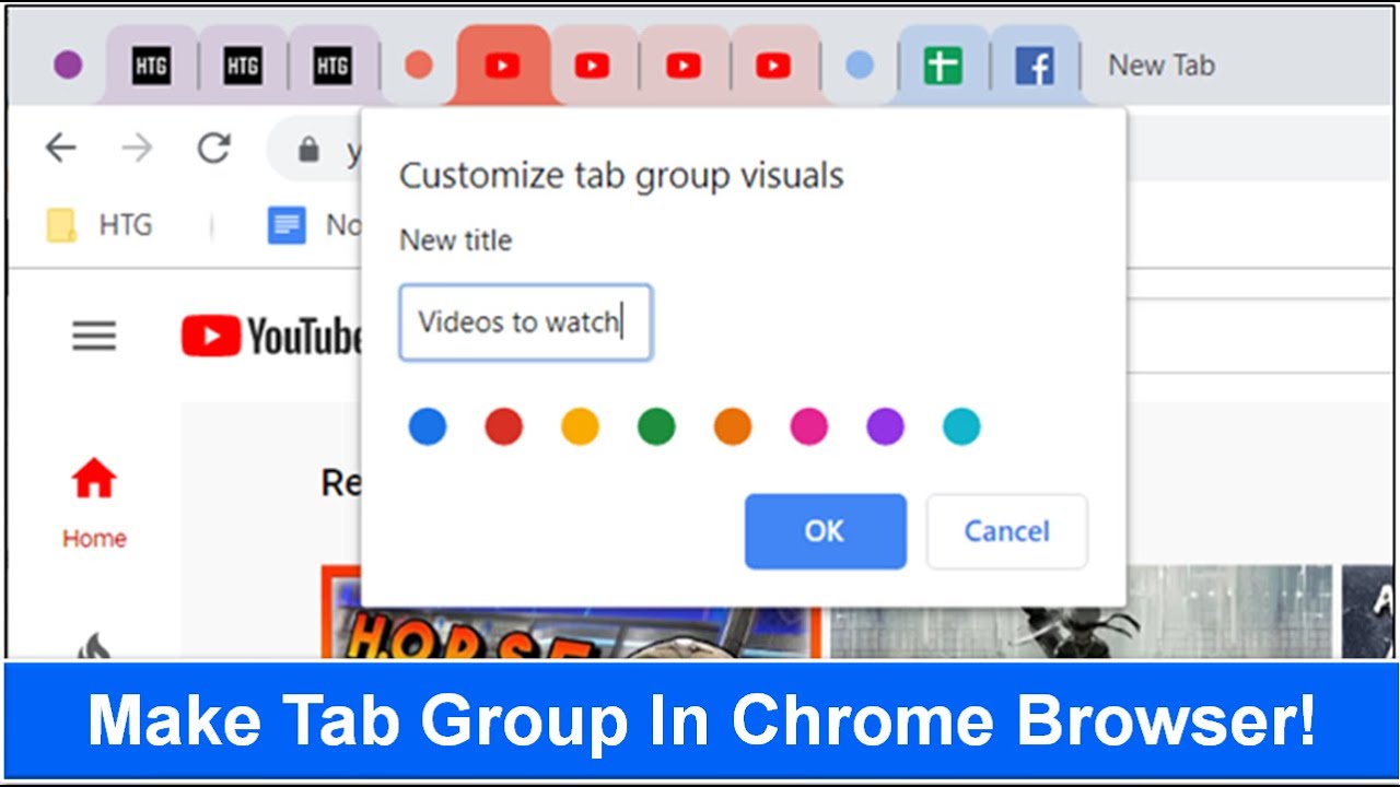 Google Chrome Update! How To Make Create Tab Ground In Google Chrome ...