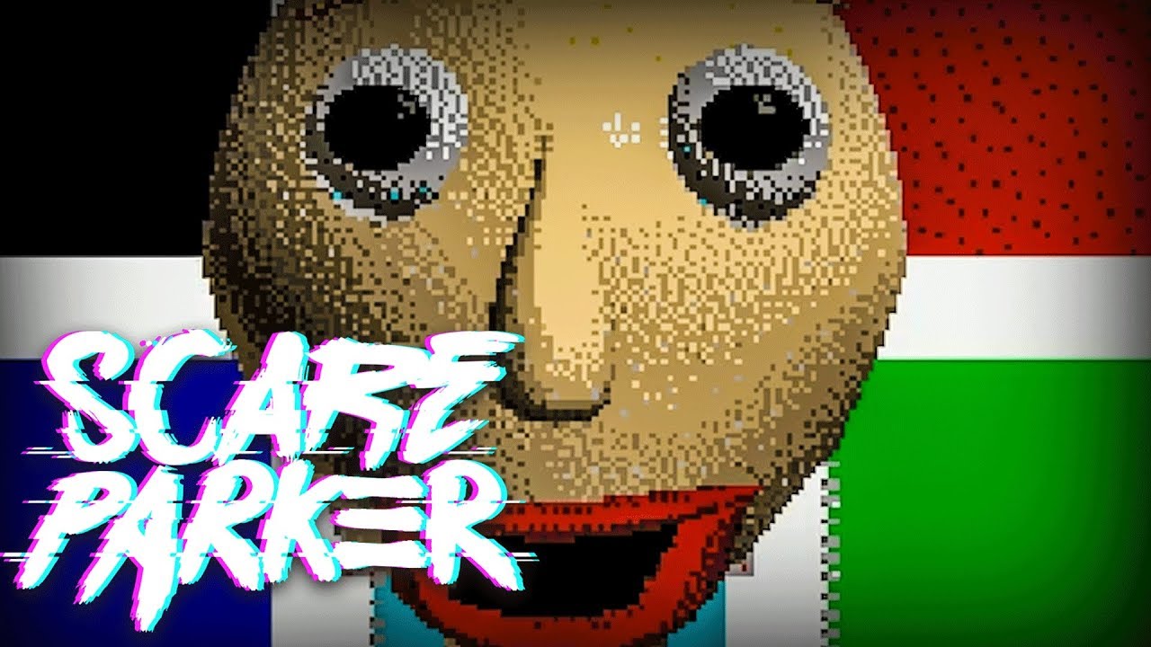 SCARE PARKER! - Baldi's Basics - YouTube
