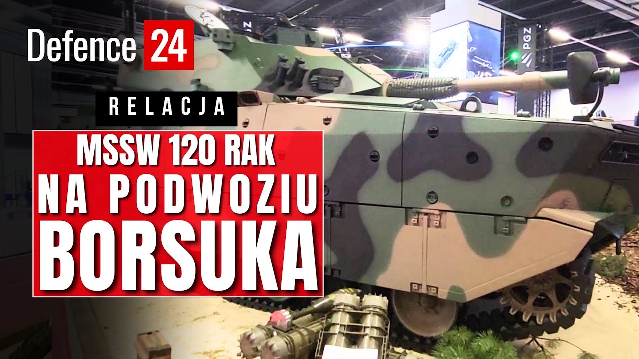 MSSW 120 RAK na podwoziu Borsuka | MSPO 2024 - YouTube
