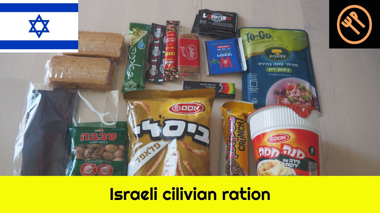 Israeli civilian ration - YouTube