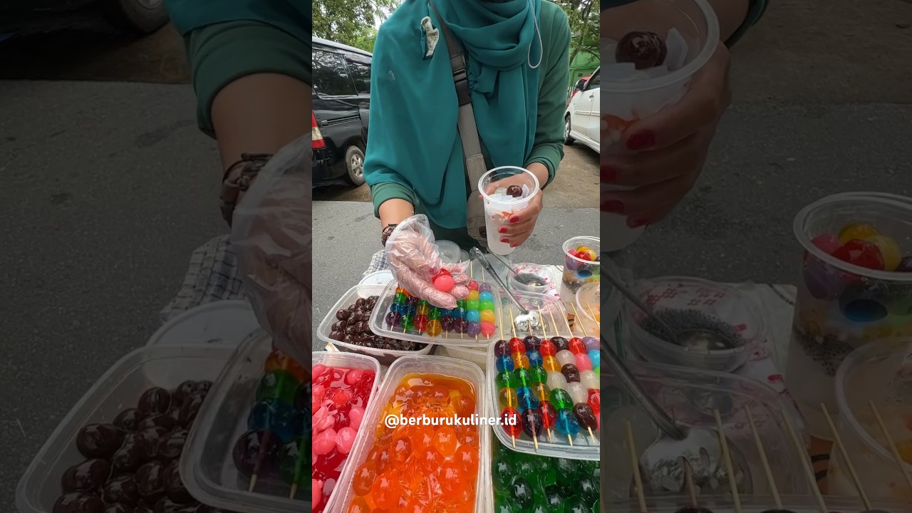 Jajanan jelly simple penghasil cuan menawan!! #streetfood - YouTube
