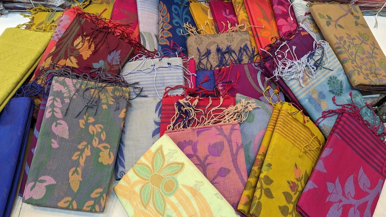 New design pure suti saree collection - YouTube