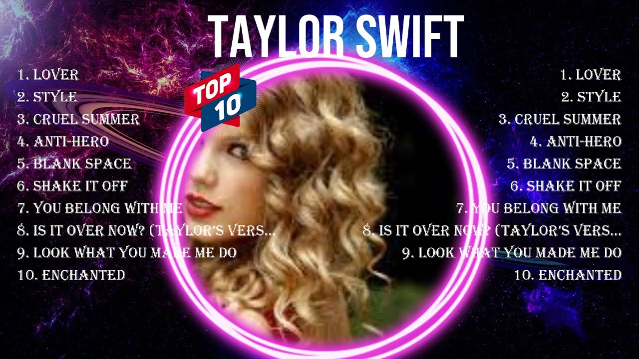 Essential Taylor Swift Music Collection - Top 10 Taylor Swift of All ...