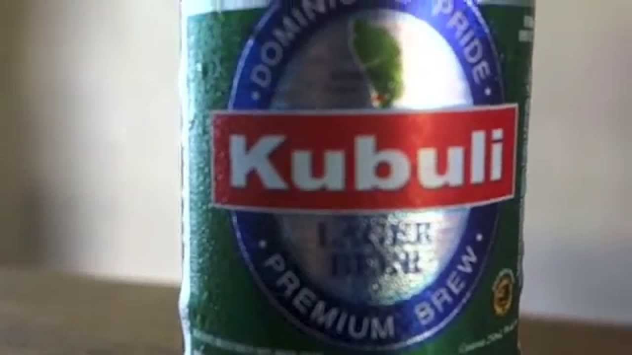 Kubuli beer - Roseau craft market and local bar in Dominica, Caribbean ...