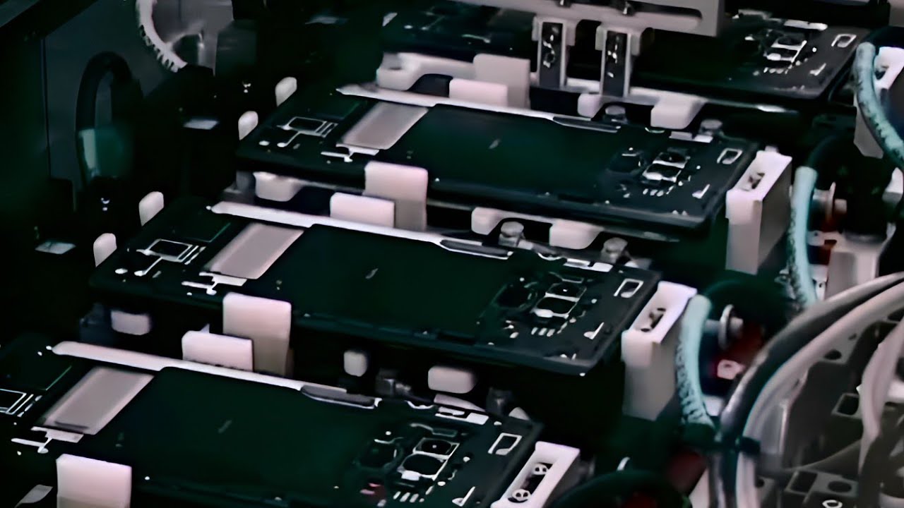 Smartphone Making in factories. How to Made Smartphone. Smartphone ...