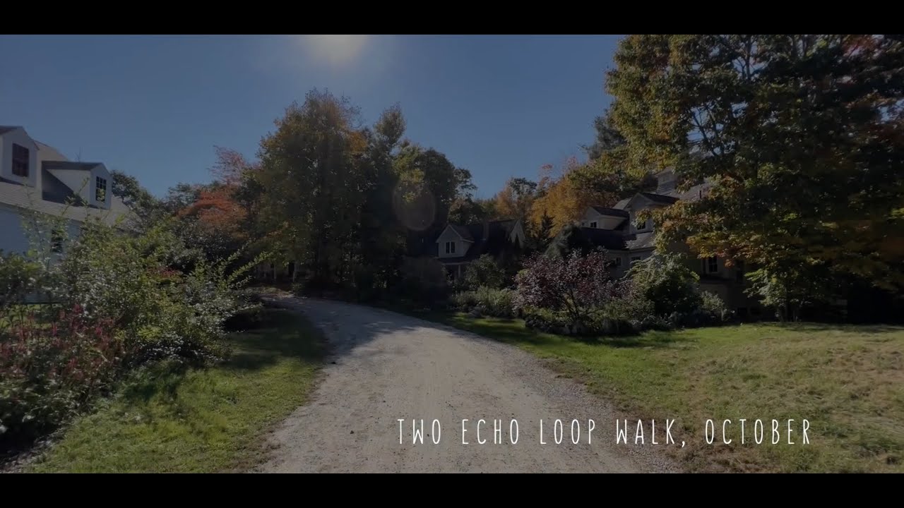 Two Echo Loop Walk in October - YouTube