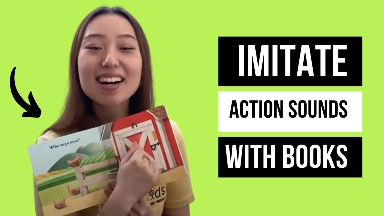 Imitate Action Sounds Using Books - YouTube