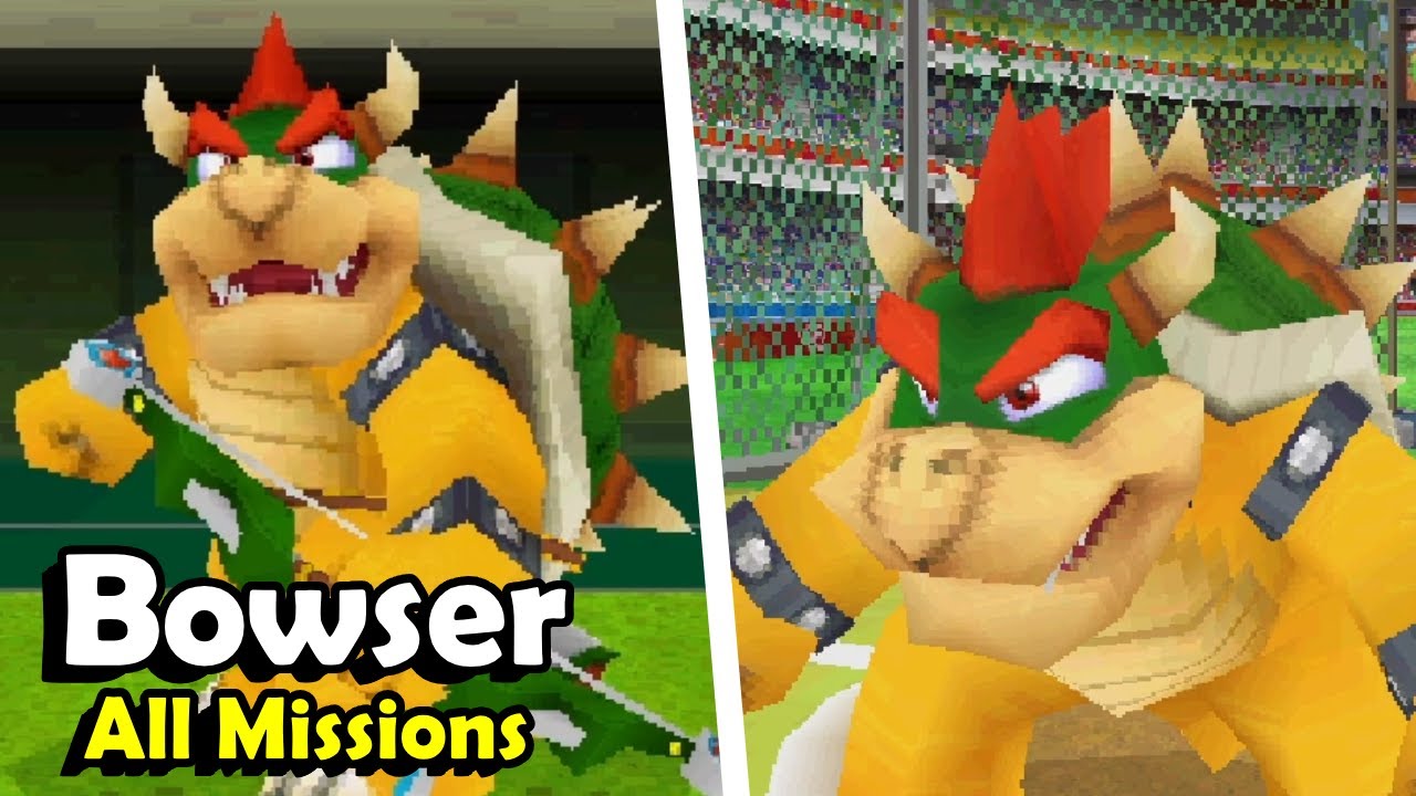 Mario & Sonic at the Olympic Games DS - All Bowser Missions - YouTube