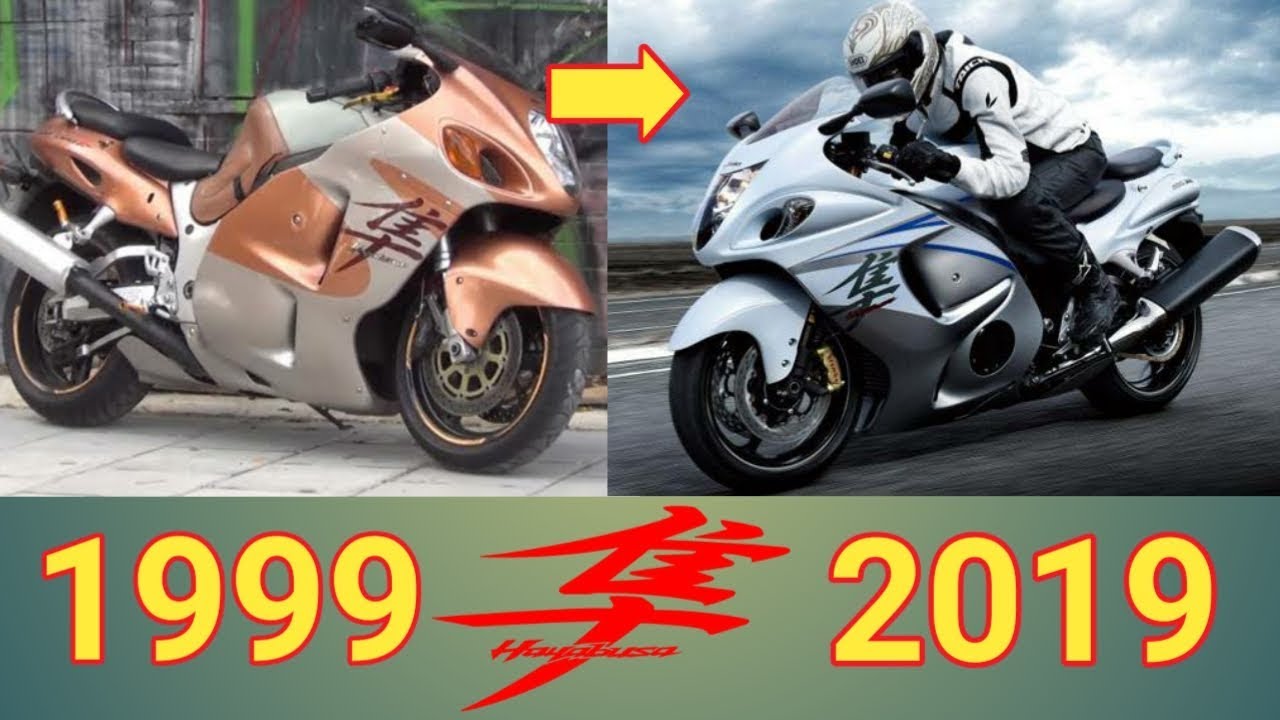 EVOLUTION OF SUZUKI HAYABUSA | 1999 - 2019 - YouTube