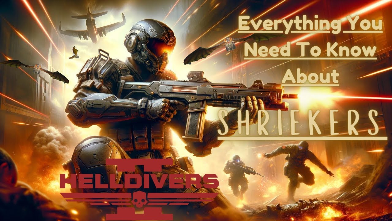 HellDivers 2 | Everything You Need To Know About The Shriekers - YouTube