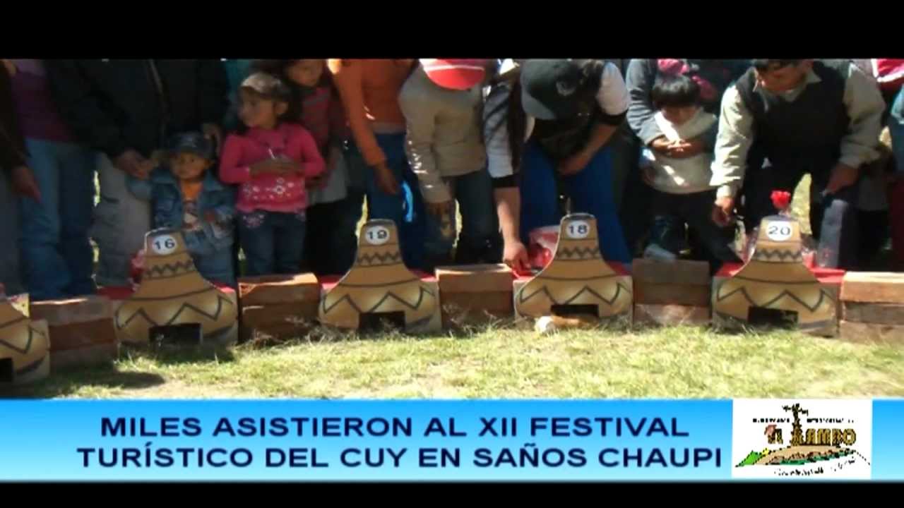 EL TAMBO - XII FESTIVAL TURISTICO DEL CUY 2012 - YouTube