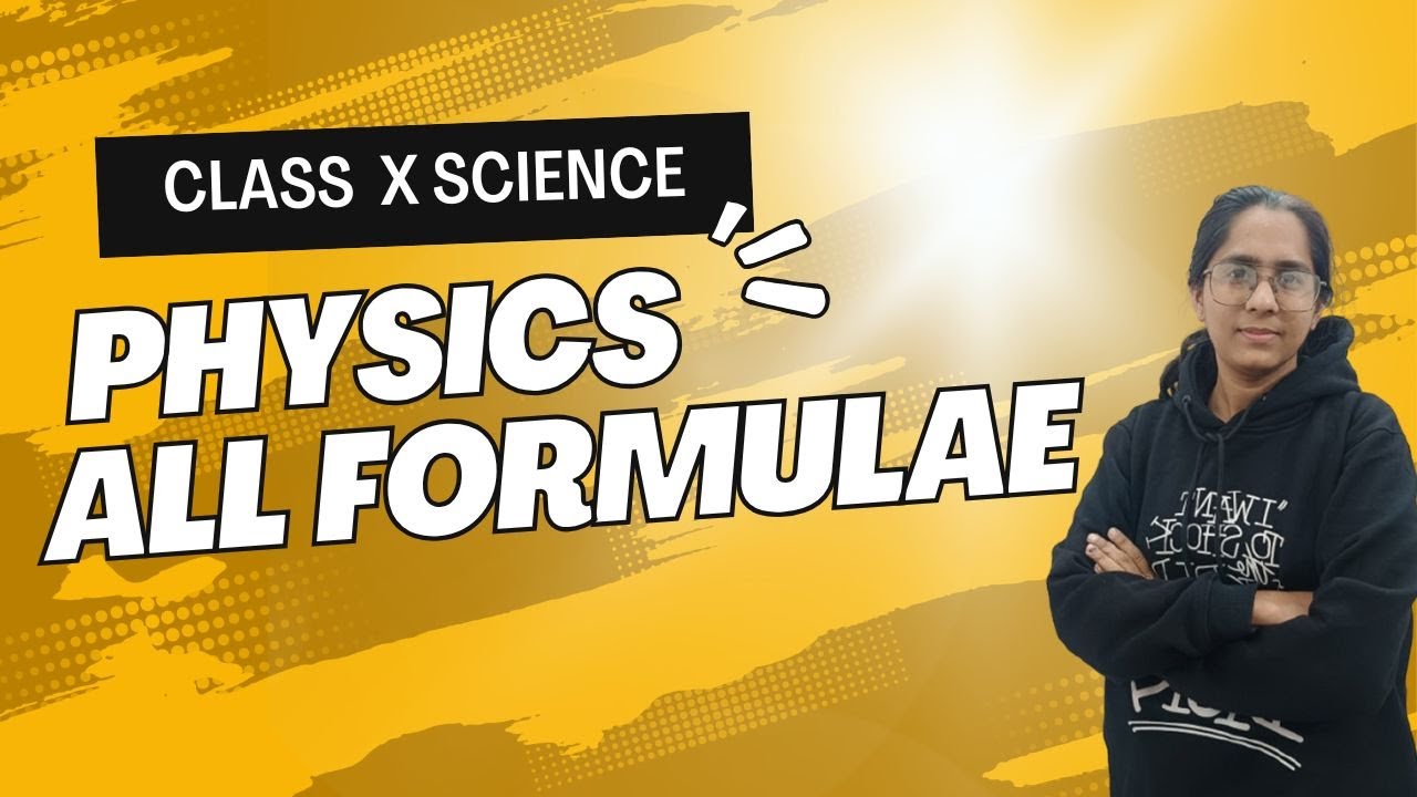 All Physics Formulae for Class 10 | Complete Formula List Science Class ...