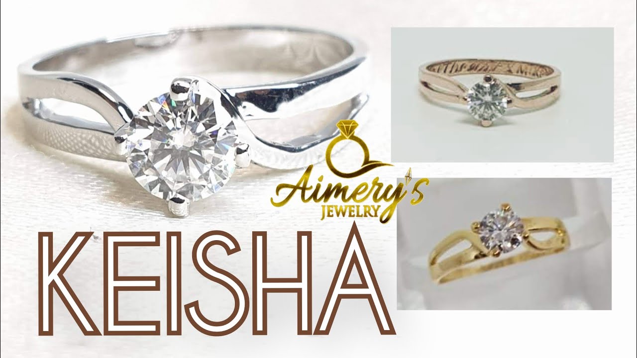 Keisha Design Engagement Ring - YouTube